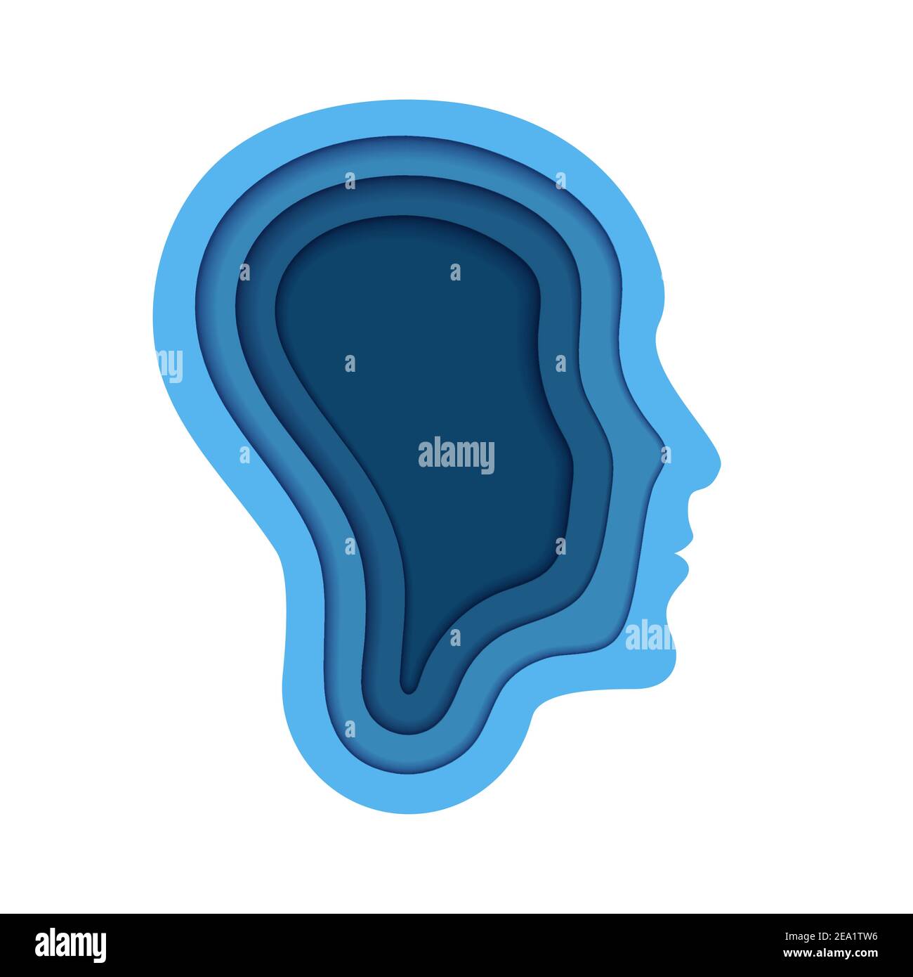 Multiple intelligence human brain Cut Out Stock Images & Pictures - Alamy