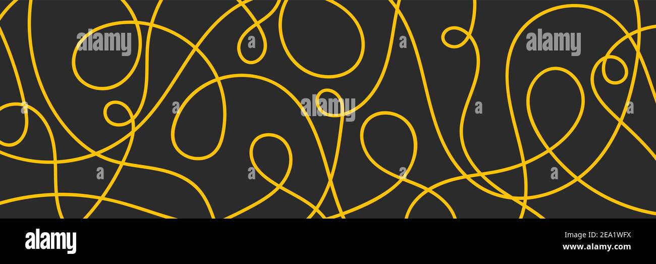 Wide abstract background with pasta, makaroni or spaghetti. Horizontal ...