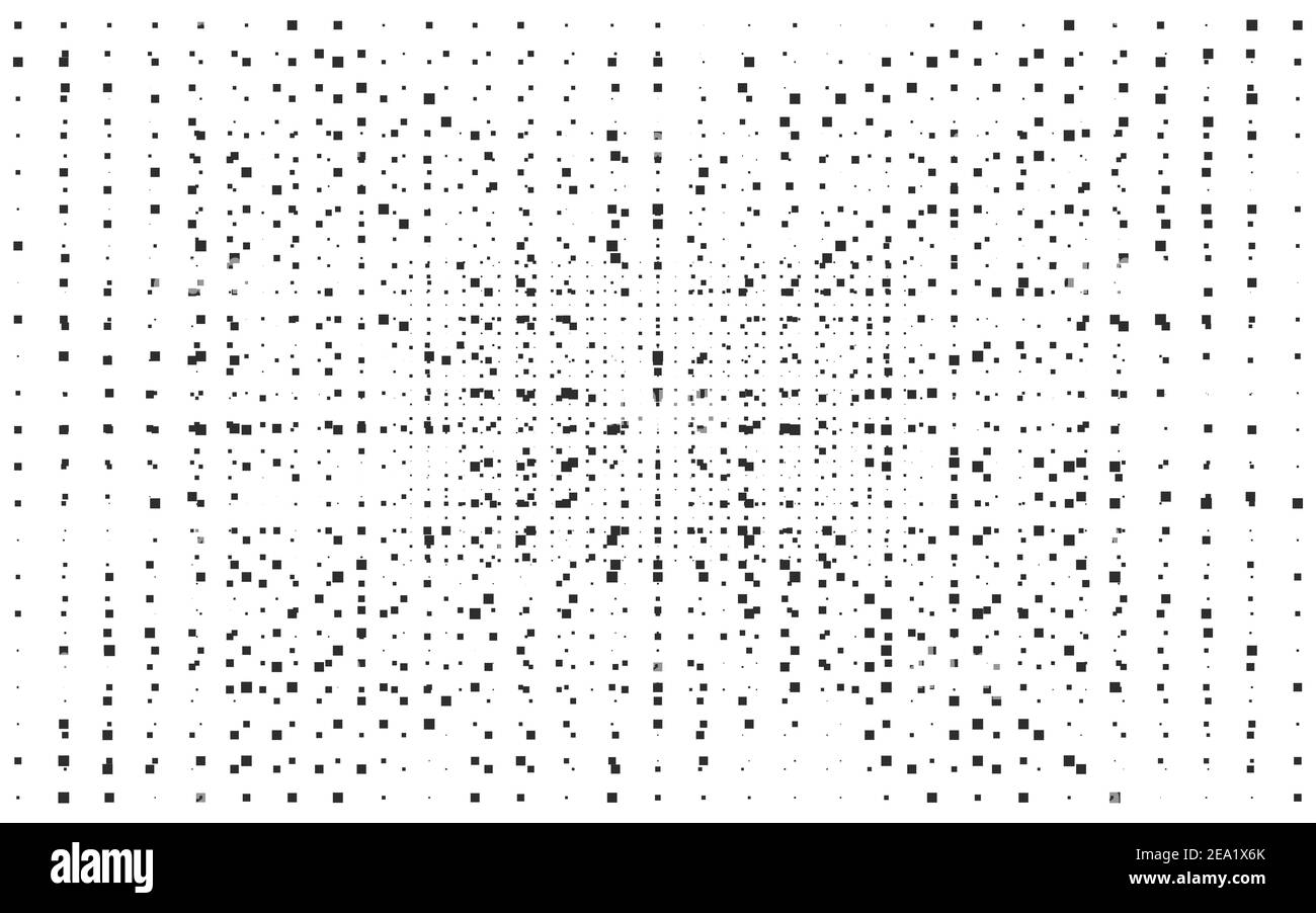 Digital data background with squares. Technology backdrop with dots ...