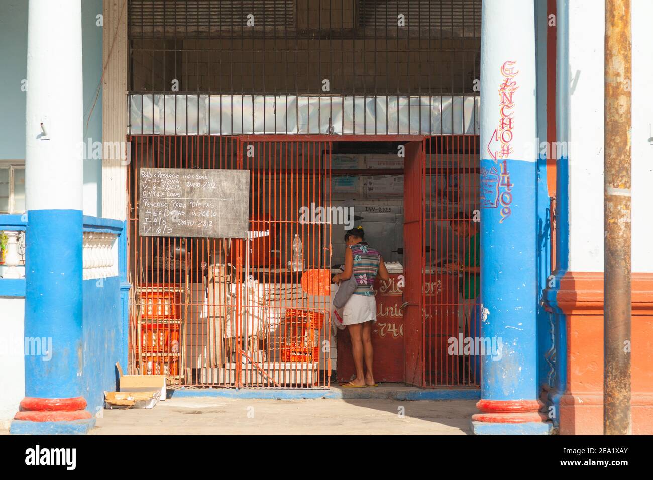 HAVANA,CUBA - 03 06 2013: Classical authentic old grocery store in ...