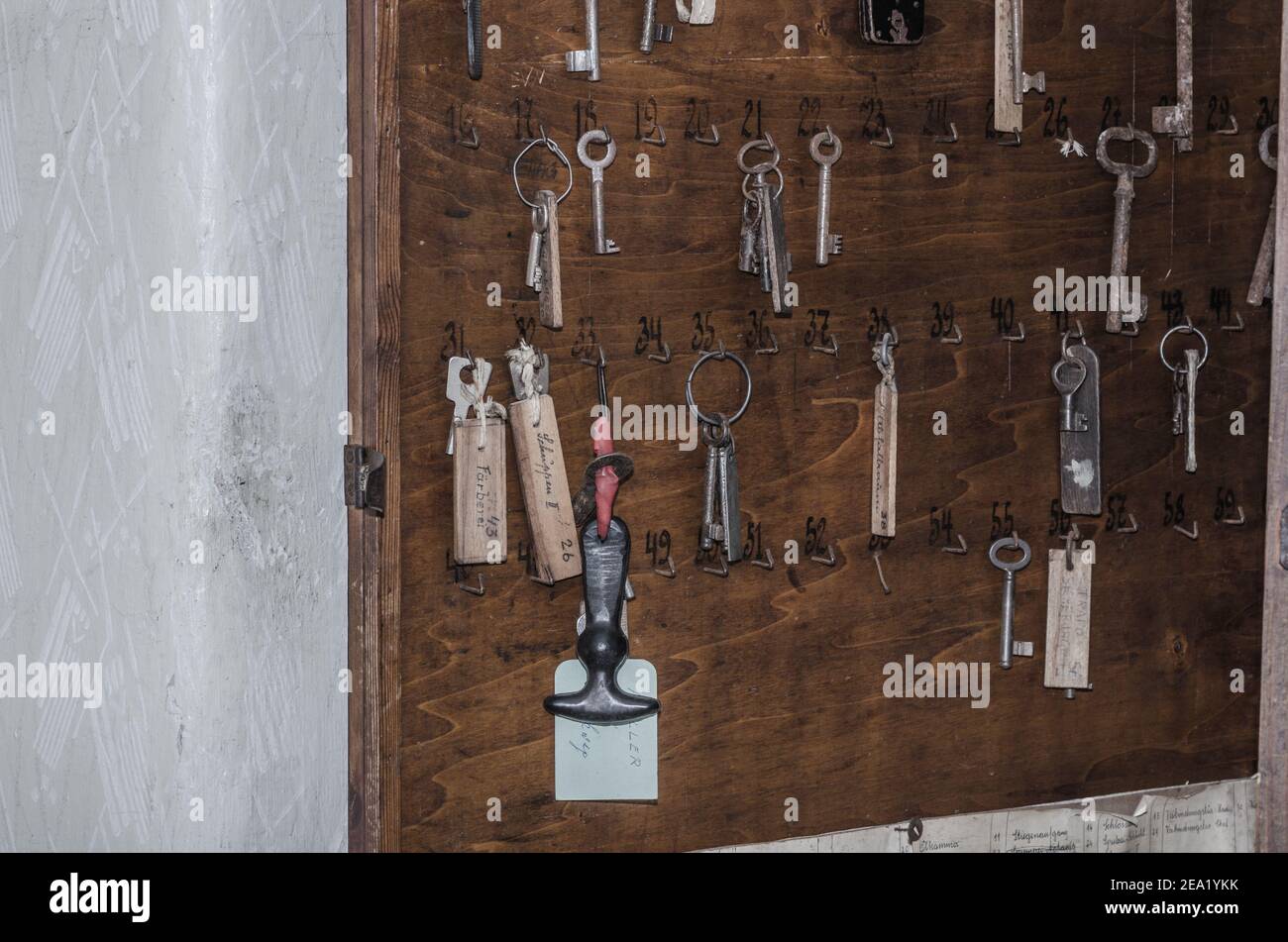 key board with many keys in a house Stock Photo - Alamy