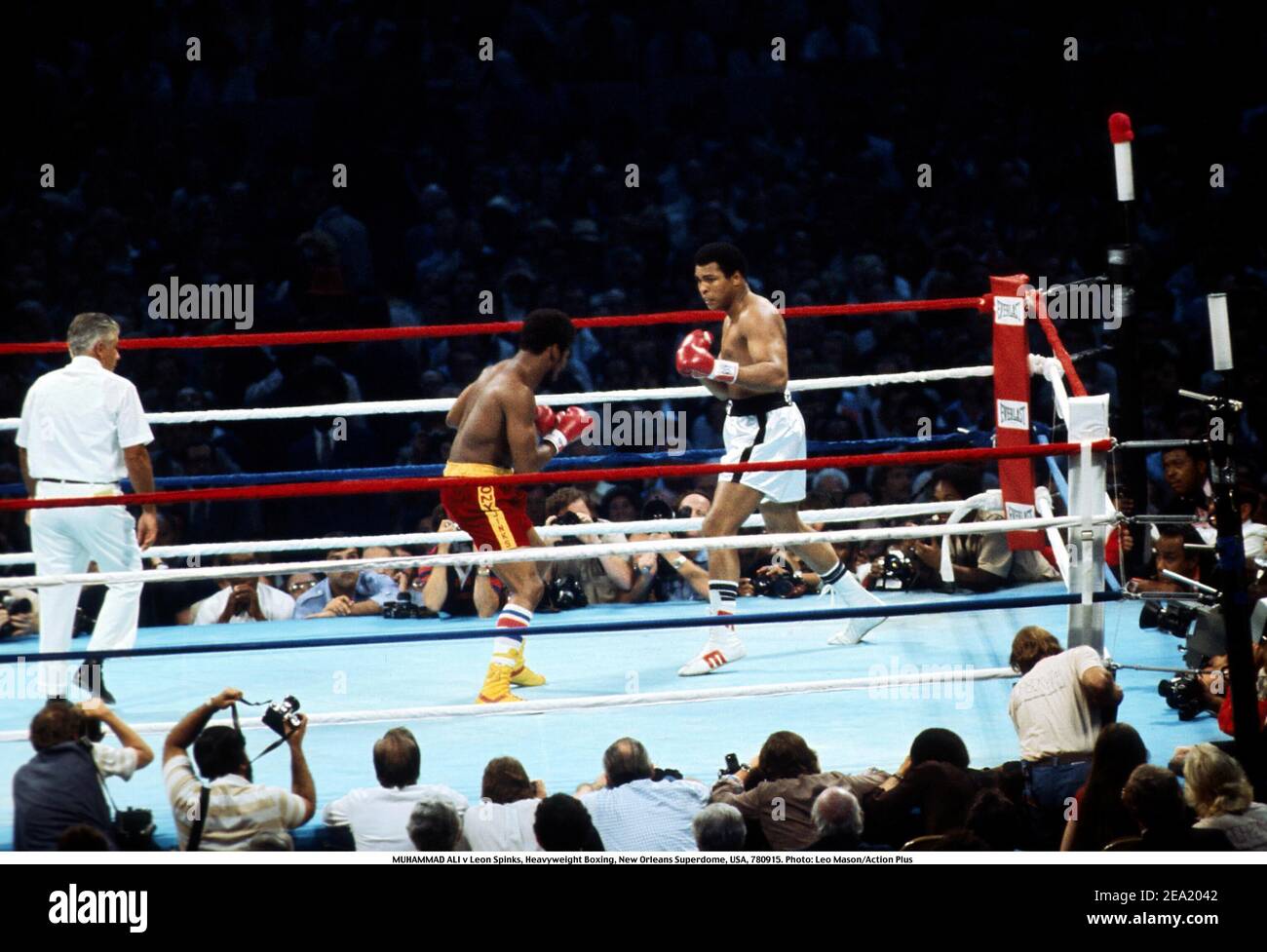 15th September 1978; MUHAMMAD ALI v Leon Spinks, Heavyweight Boxing ... 15th September 1978; MUHAMMAD ALI v Leon Spinks, Heavyweight Boxing ...