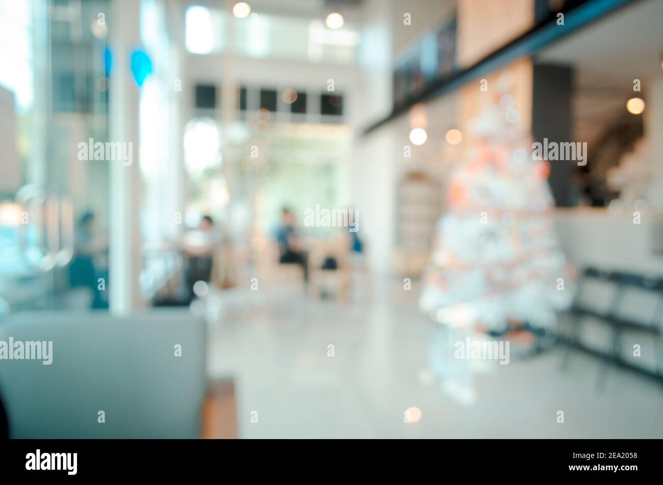 Coffee Shop Blurred background Stock Photo - Alamy