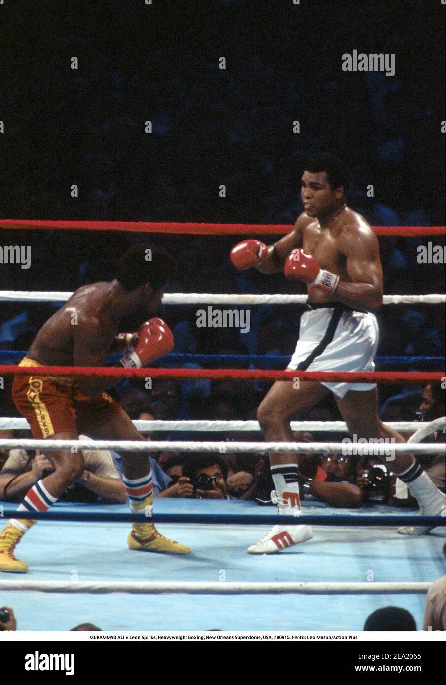 15th September 1978; MUHAMMAD ALI v Leon Spinks, Heavyweight Boxing ... 15th September 1978; MUHAMMAD ALI v Leon Spinks, Heavyweight Boxing ...