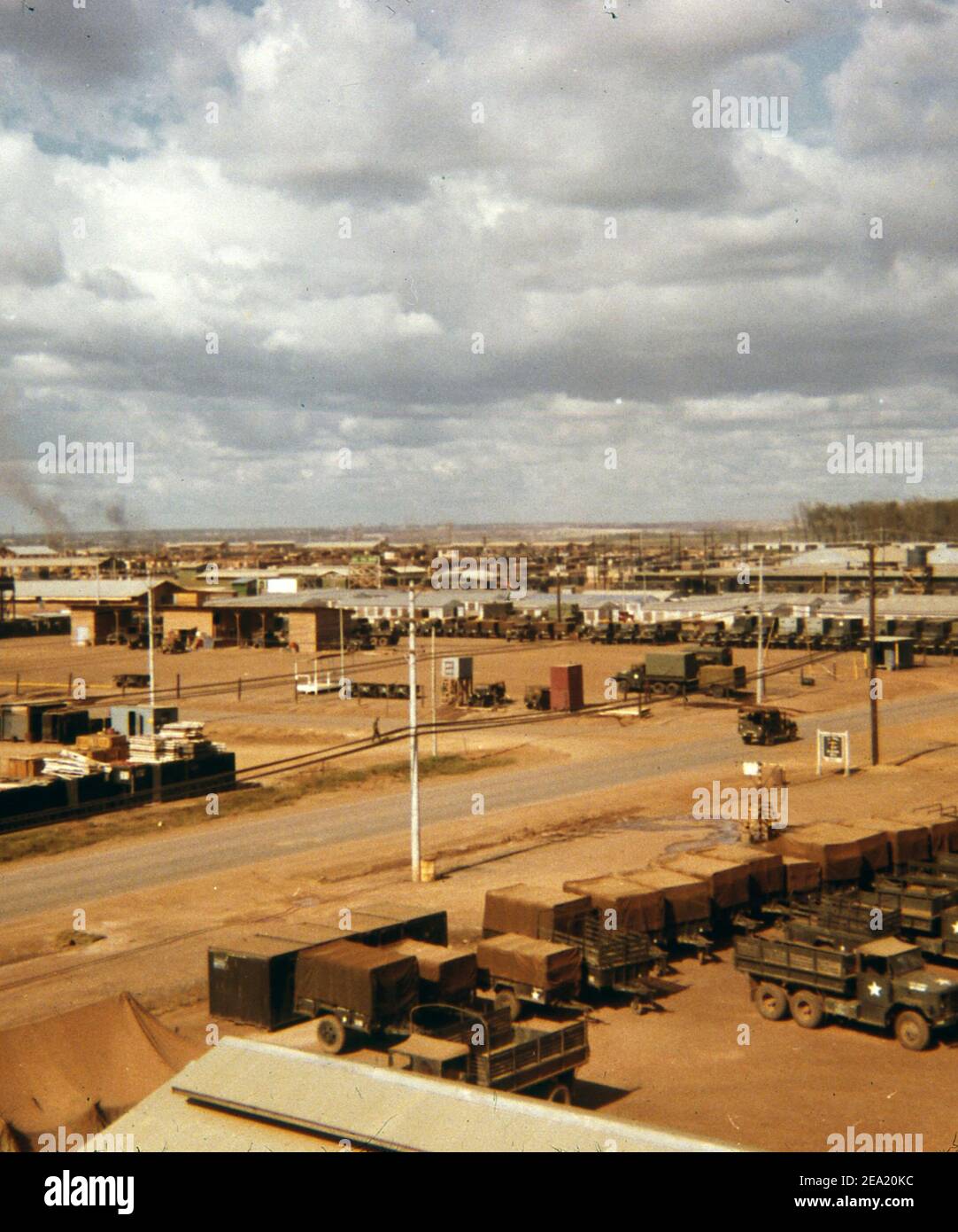 USA Vietnam-Krieg / Vietnam War - Base Long Binh Stock Photo - Alamy