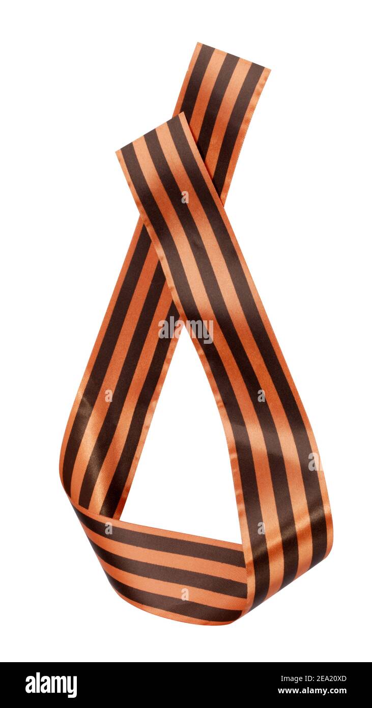 George Ribbon Isolated Stock Photo - Alamy