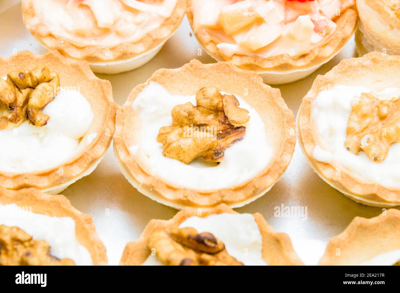 A selection of various canape Stock Photo - Alamy