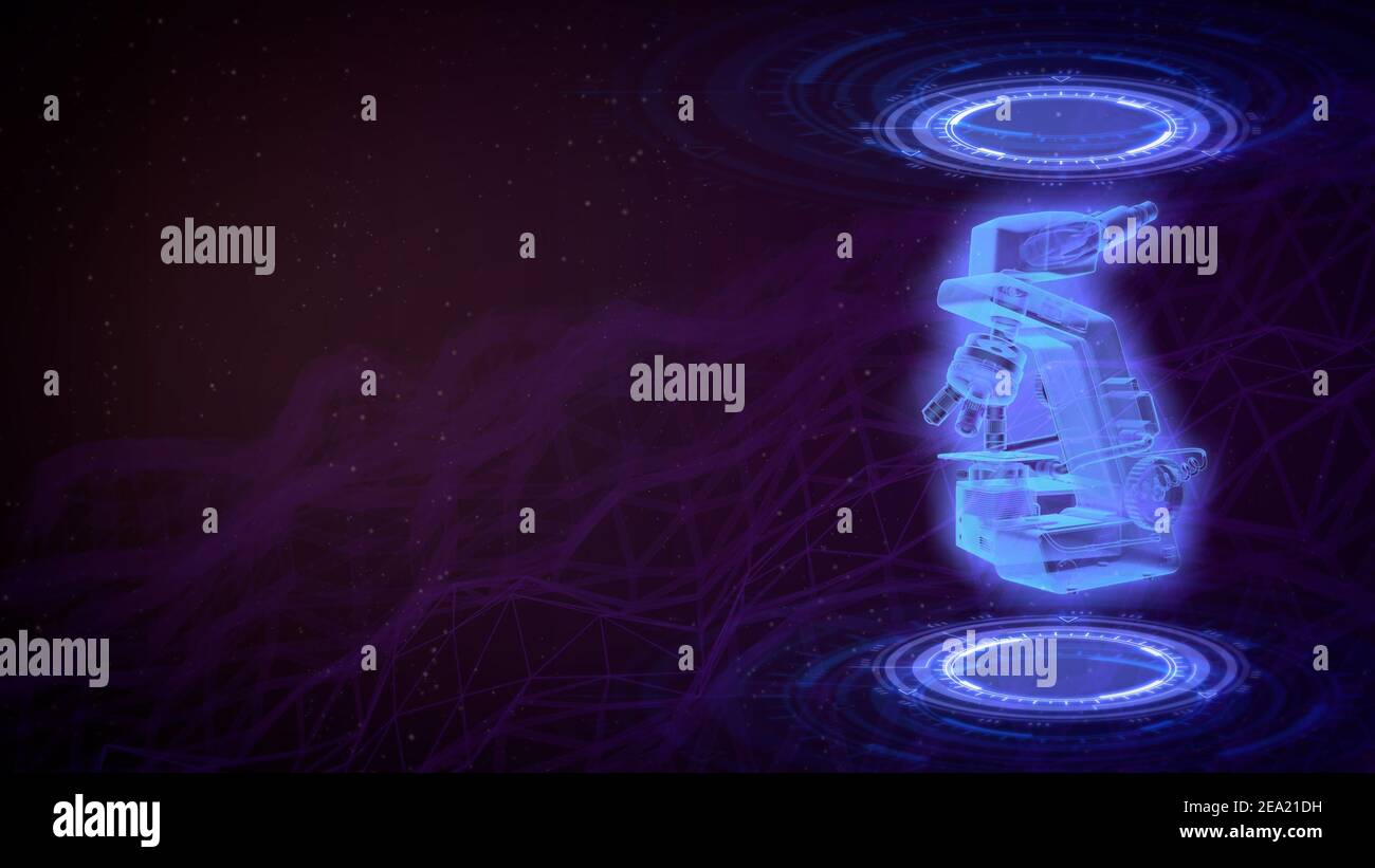 Digital microscope 3d hi-res stock photography and images - Alamy