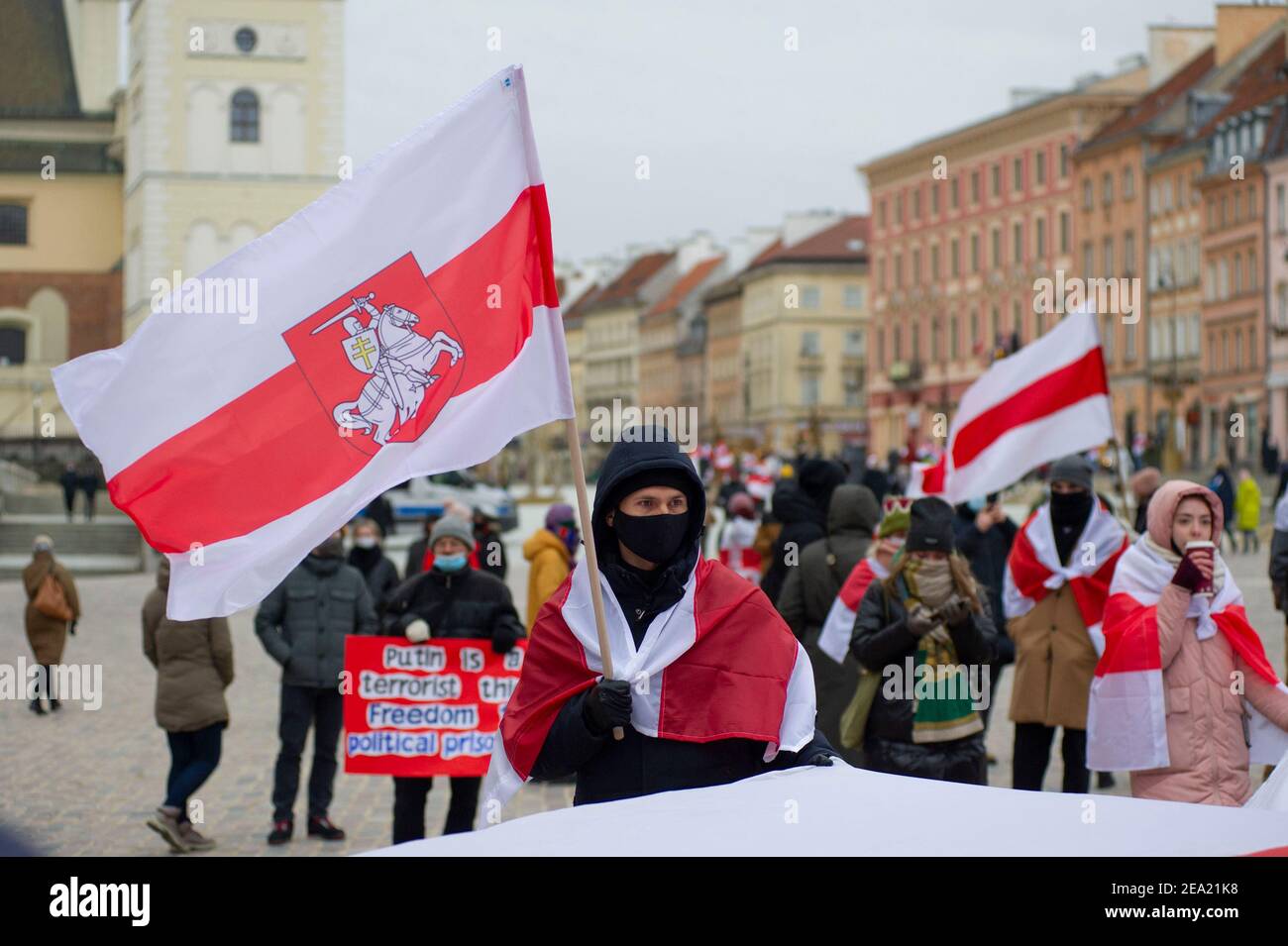 Old belarusian flag hi-res stock photography and images - Alamy