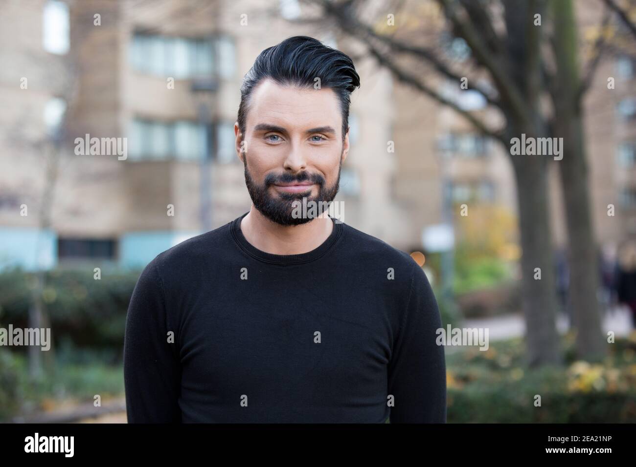 Rylan Clark Neal vox pop interviews and portraits Stock Photo - Alamy
