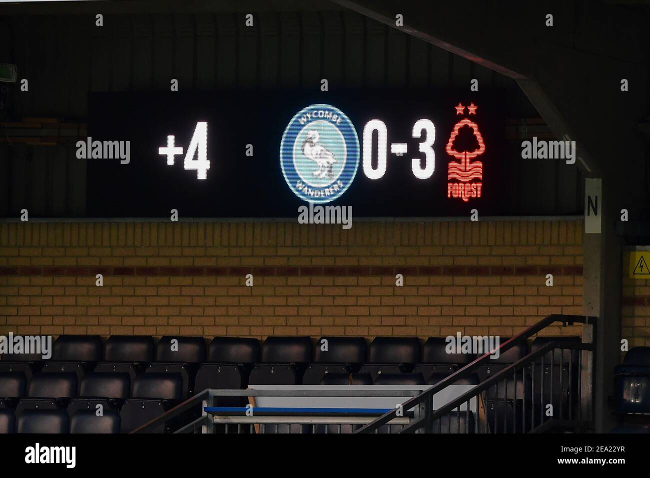 Scoreboard showing 3 0 hi-res stock photography and images - Alamy