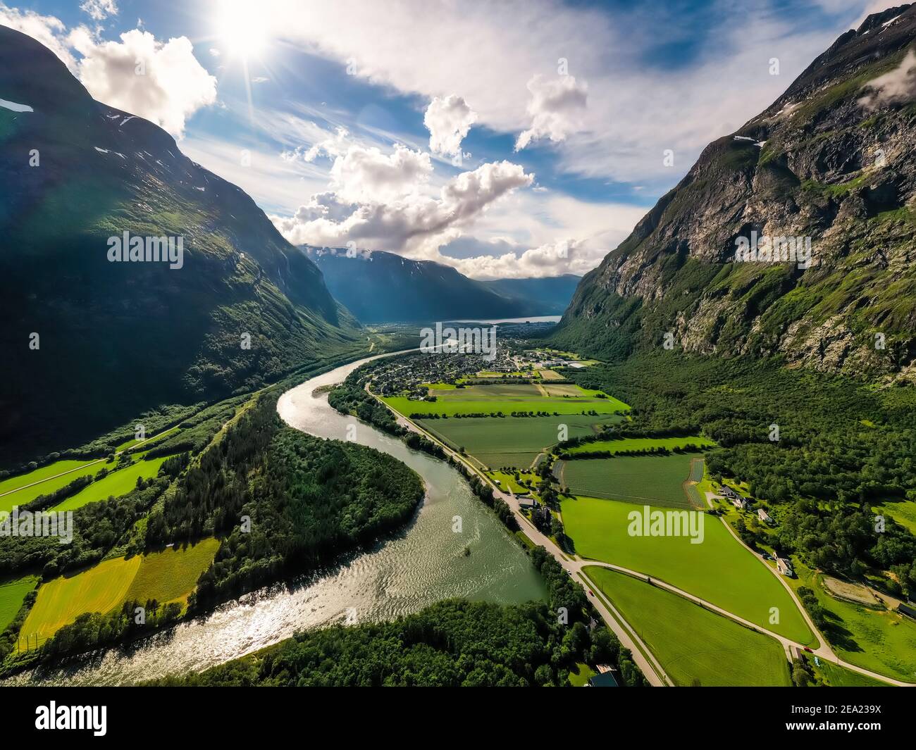 Sunndalsfjorden hi-res stock photography and images - Alamy