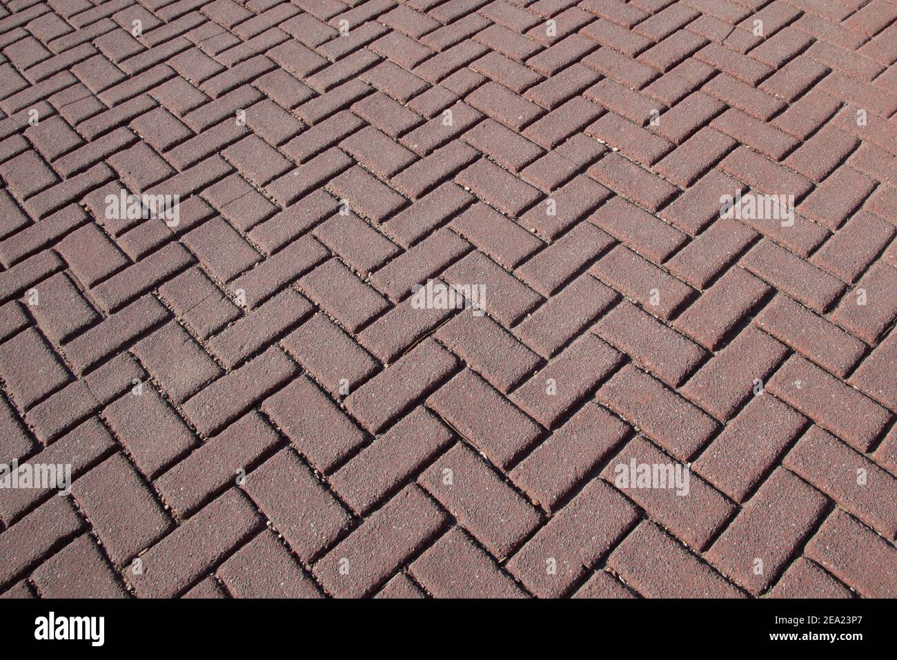 Side-walk zigzag blocks texture. Stone paving slabs zigzag Stock Photo ...