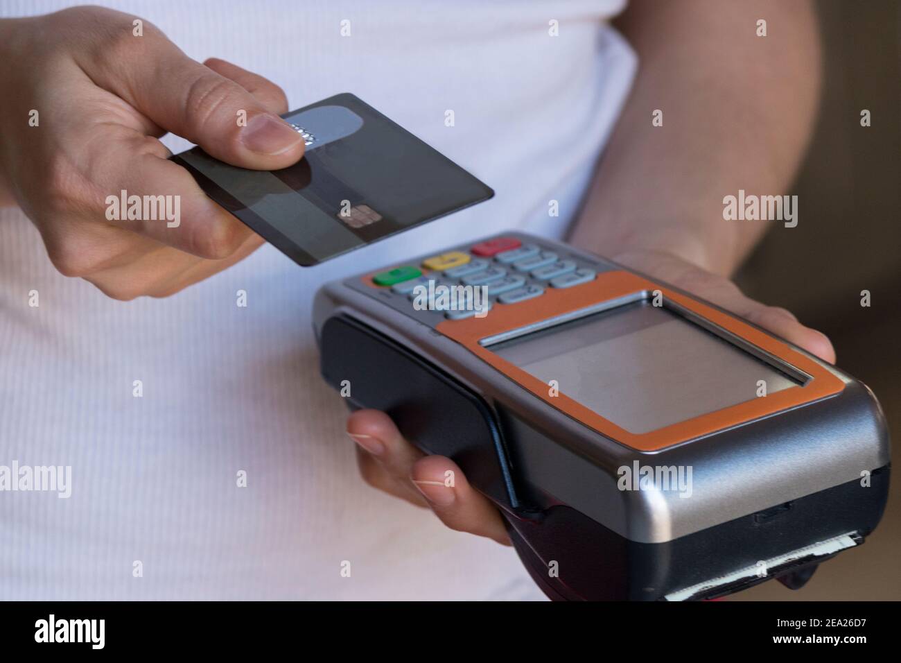 Card swipe machine hi-res stock photography and images - Alamy