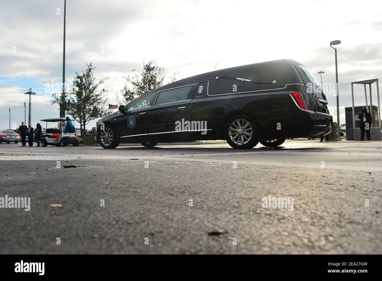 MIAMI GARDENS, FLORIDA - FEBRUARY 06: Funeral procession for slain FBI ...