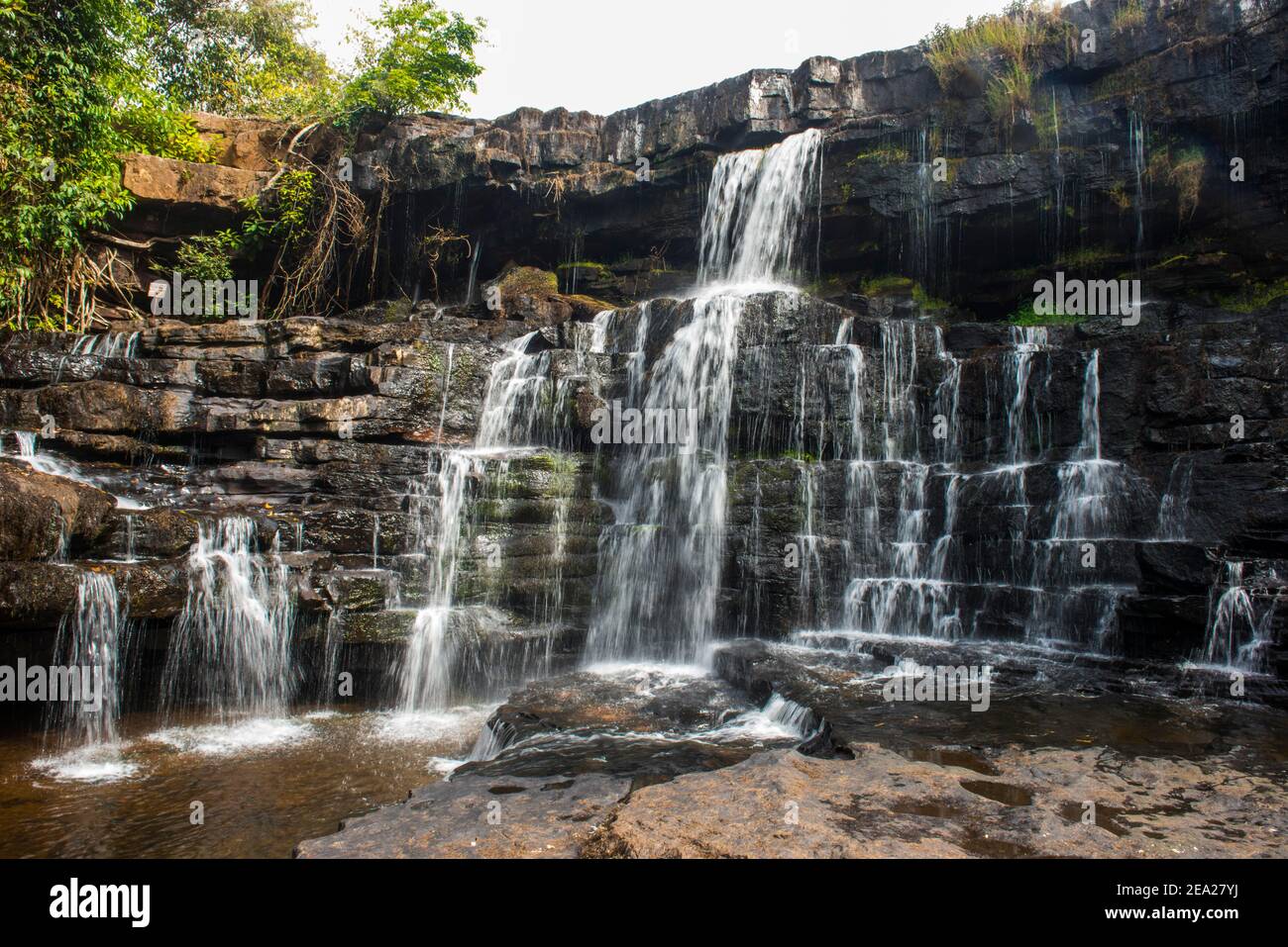 Soumba waterfall, Republic of Guinea, Guinea Conakry Stock Photo - Alamy