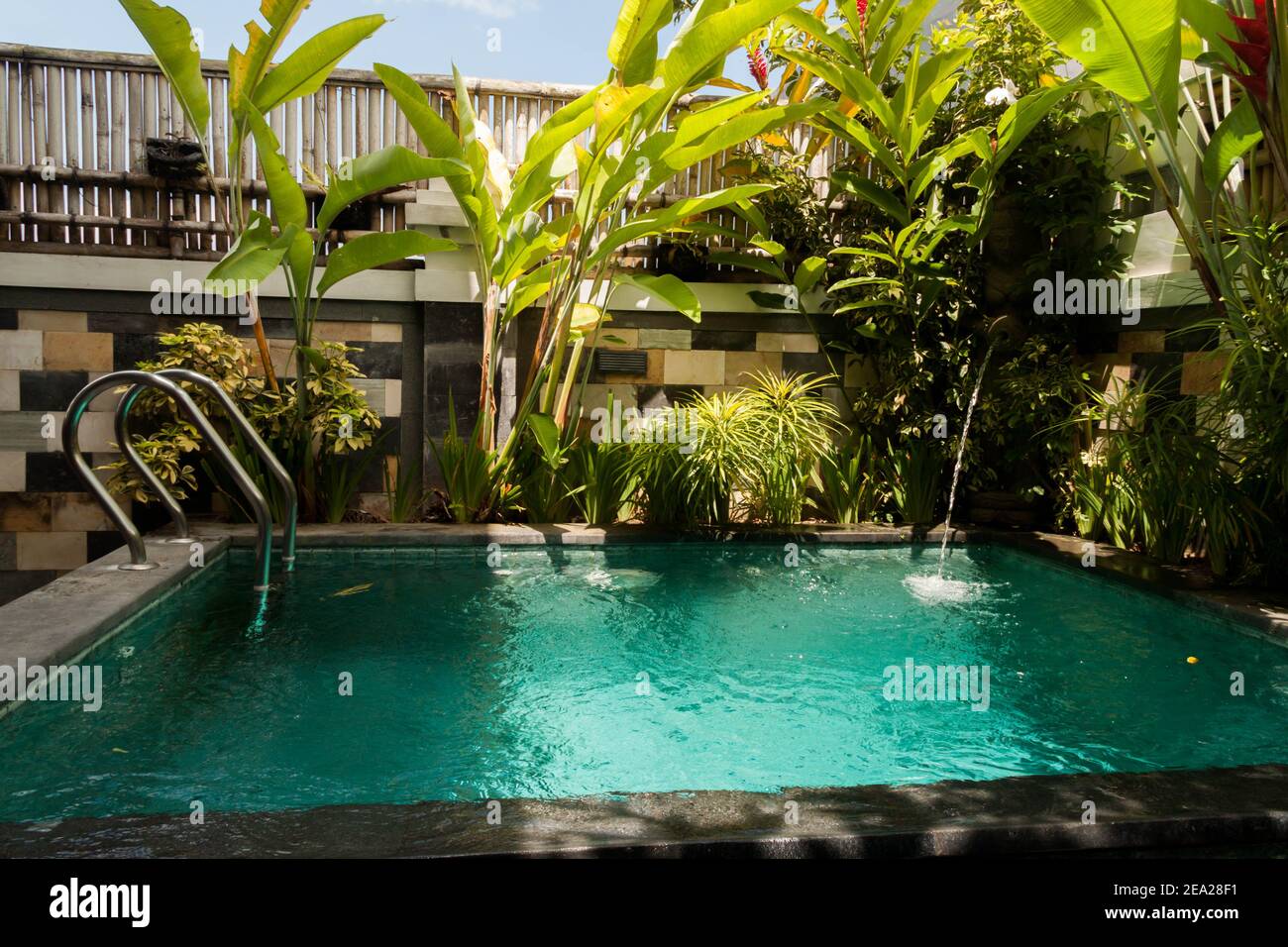A pool of a villa in Ubud, Bali Stock Photo - Alamy