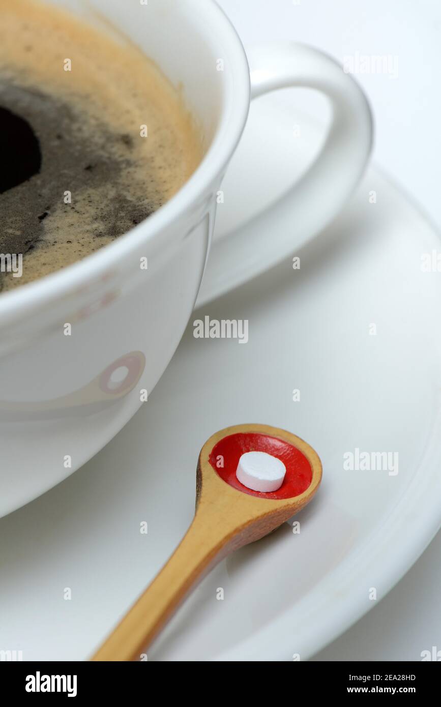 Sweetener coffee hi-res stock photography and images - Alamy