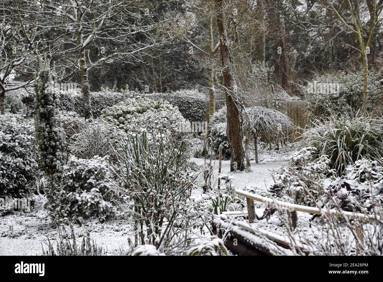 Suffolk snow scene hi-res stock photography and images - Alamy