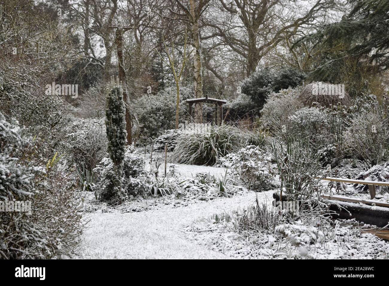 Suffolk snow scene hi-res stock photography and images - Alamy