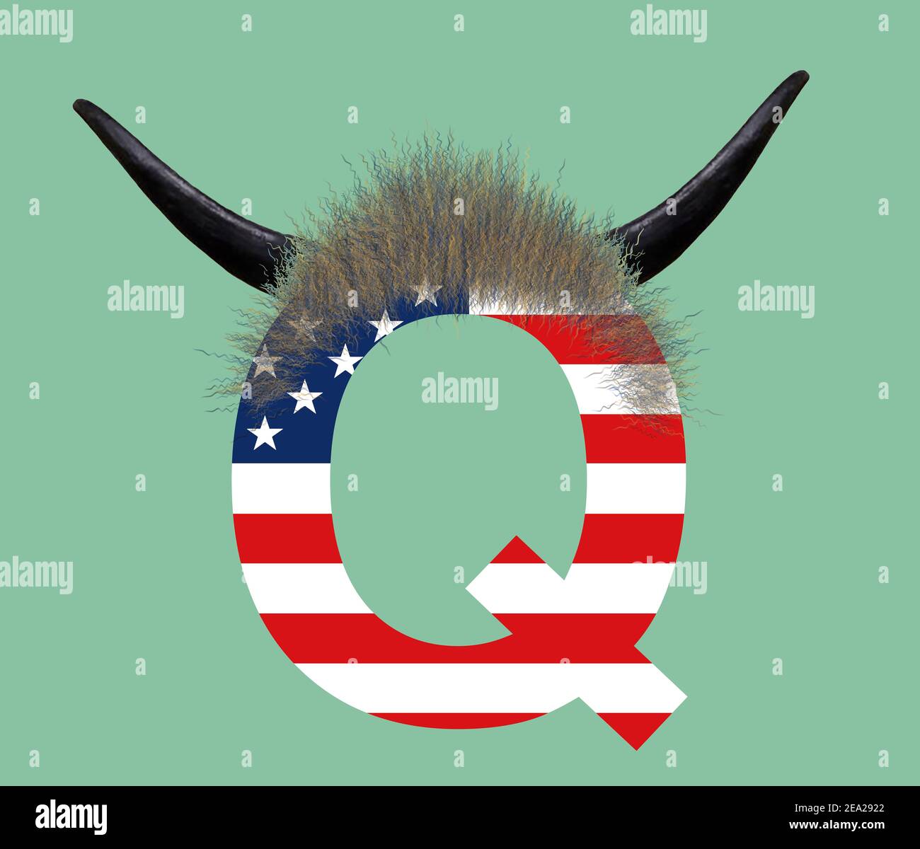 Qanon logo hi-res stock photography and images - Alamy