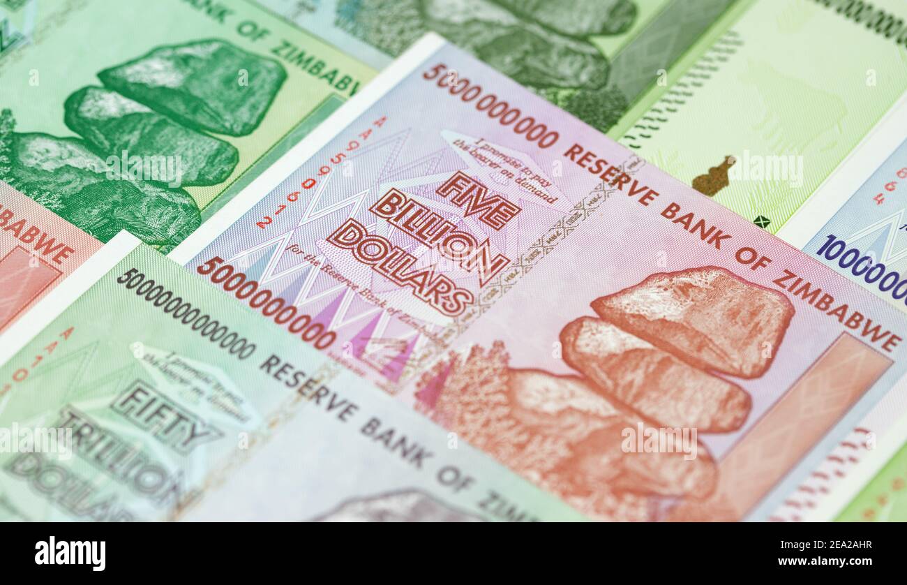 South africa and hyperinflation hi-res stock photography and images - Alamy