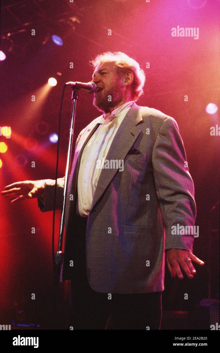Joe Cocker in concert at The Forum in London, UK. 1st Sept 1994 Stock ...