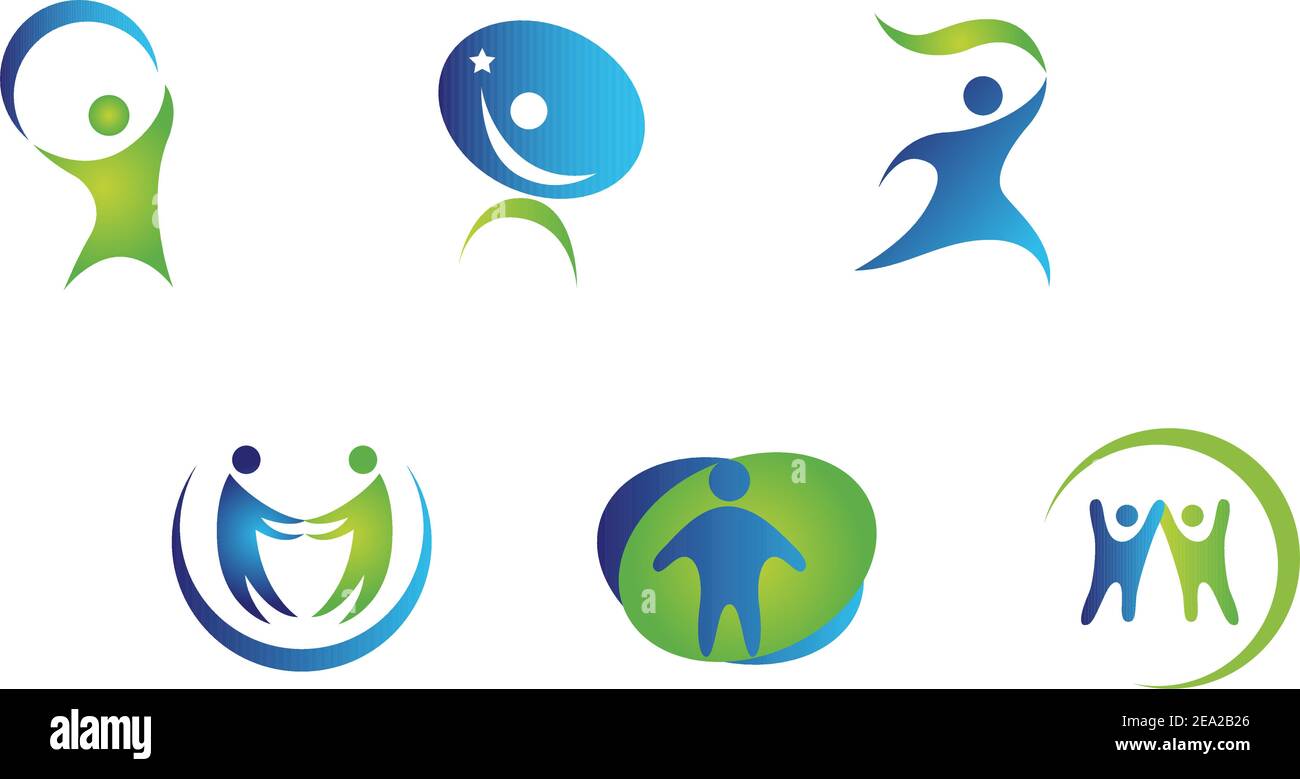 Isolated people signs and symbols for design Stock Vector Image & Art ...