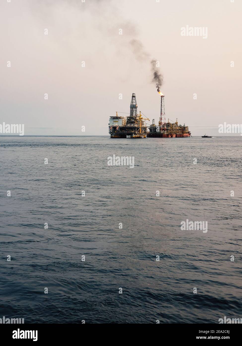 Floating production storage and offloading (FPSO) vessel, oil and gas ...