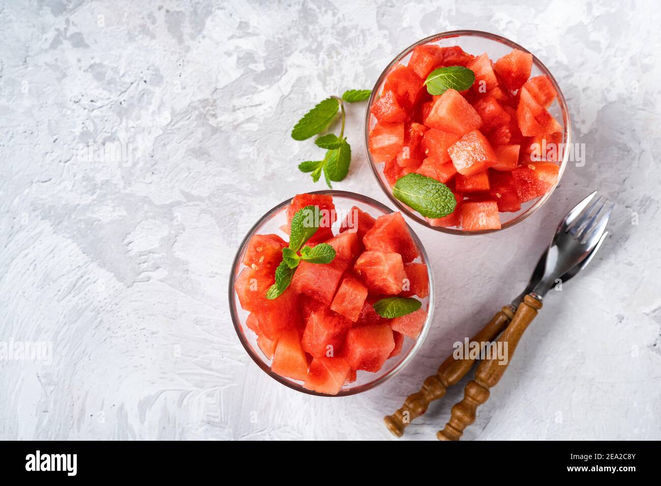Watermelon cut pieces hi-res stock photography and images - Alamy