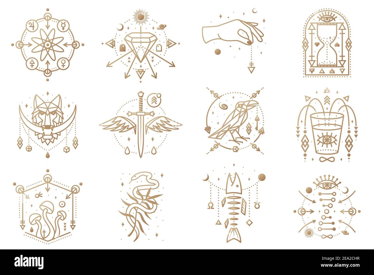 Alchemy Sacred Geometry Symbols