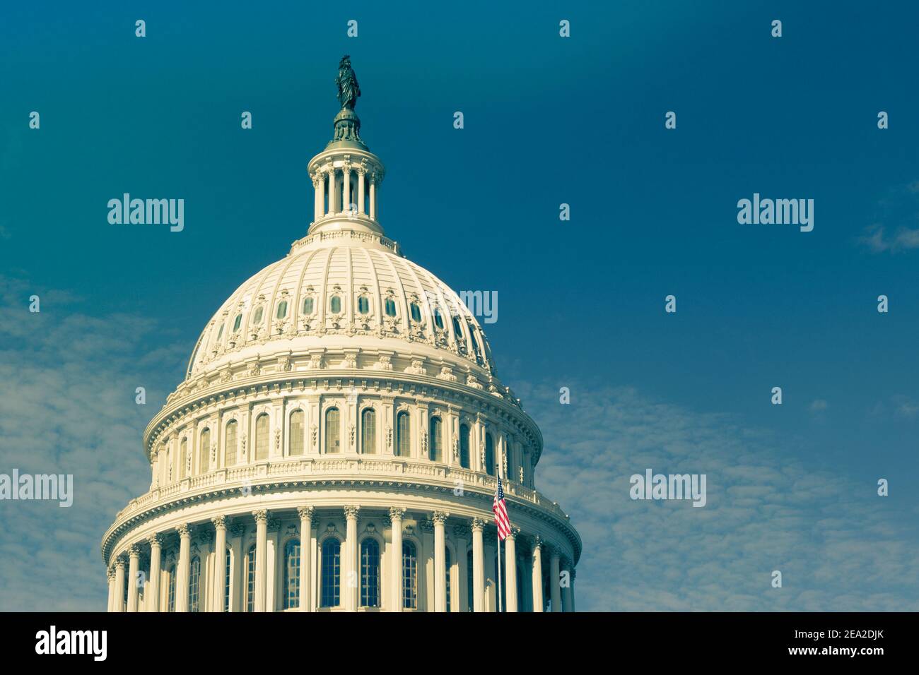 Capitol building close up is in Washington DC. The dome of american ...