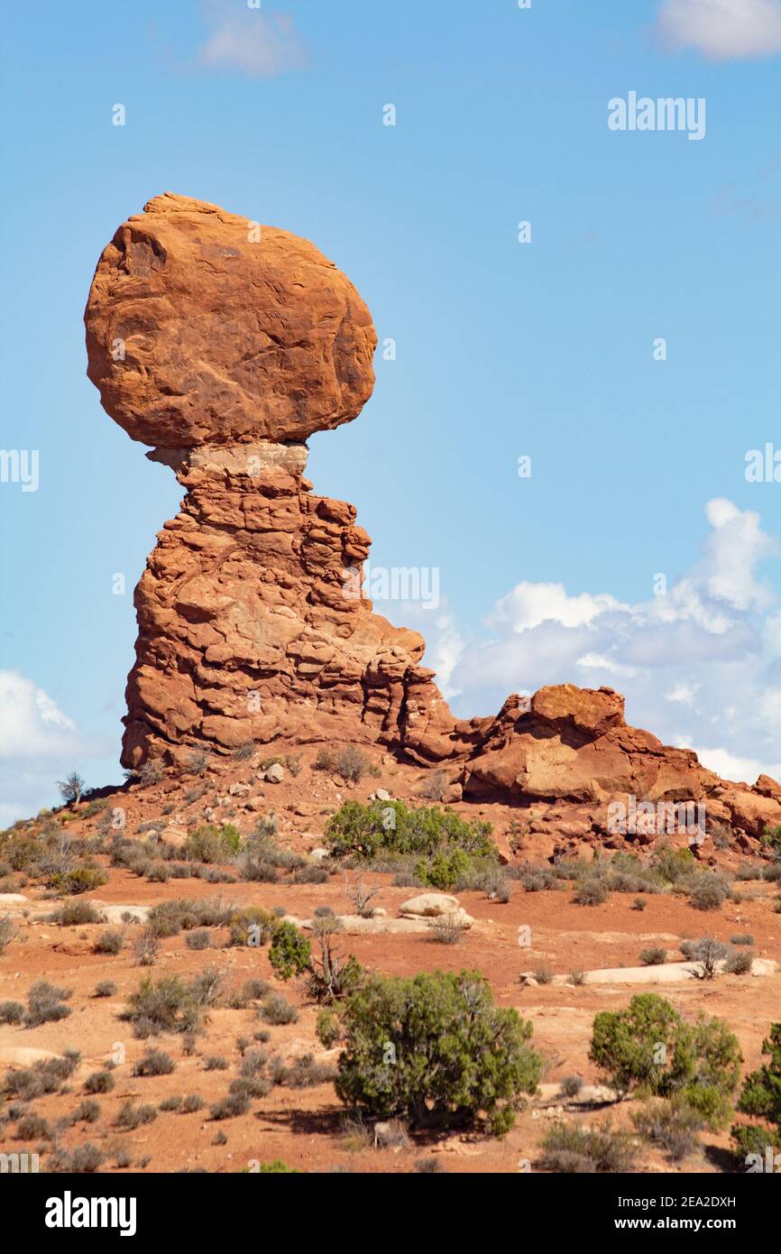 Landscapes of the Arches National park, Utah, USA Stock Photo - Alamy
