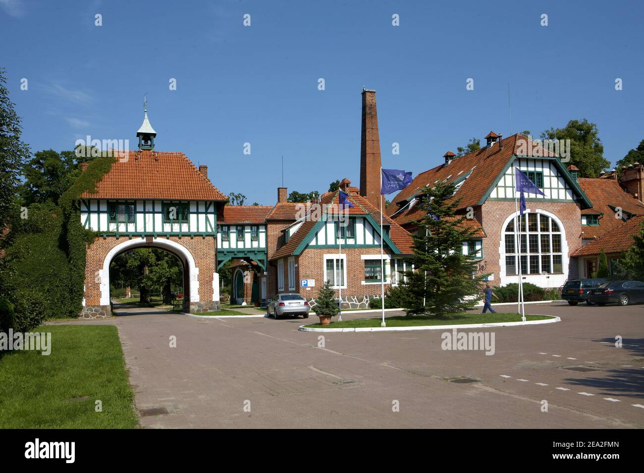Poland, Kadyny, stud, voivodeship Pomerania Stock Photo - Alamy