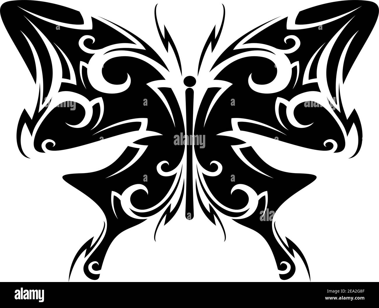 Butterfly totem Stock Vector Images - Alamy