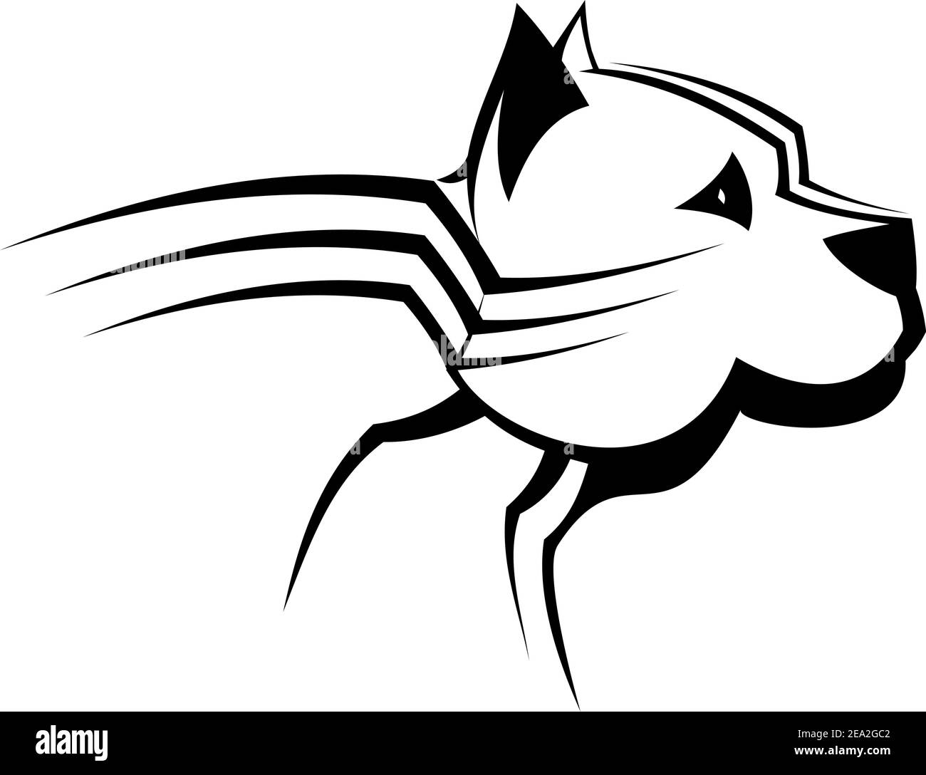 Guard dog as a symbol or emblem Stock Vector Image & Art - Alamy
