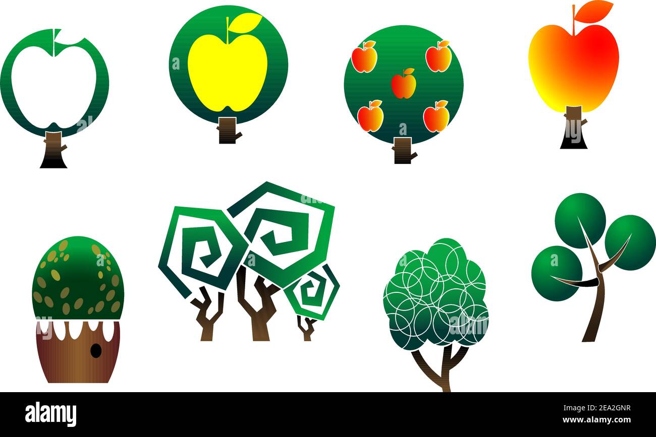 Apple emblems hi-res stock photography and images - Alamy