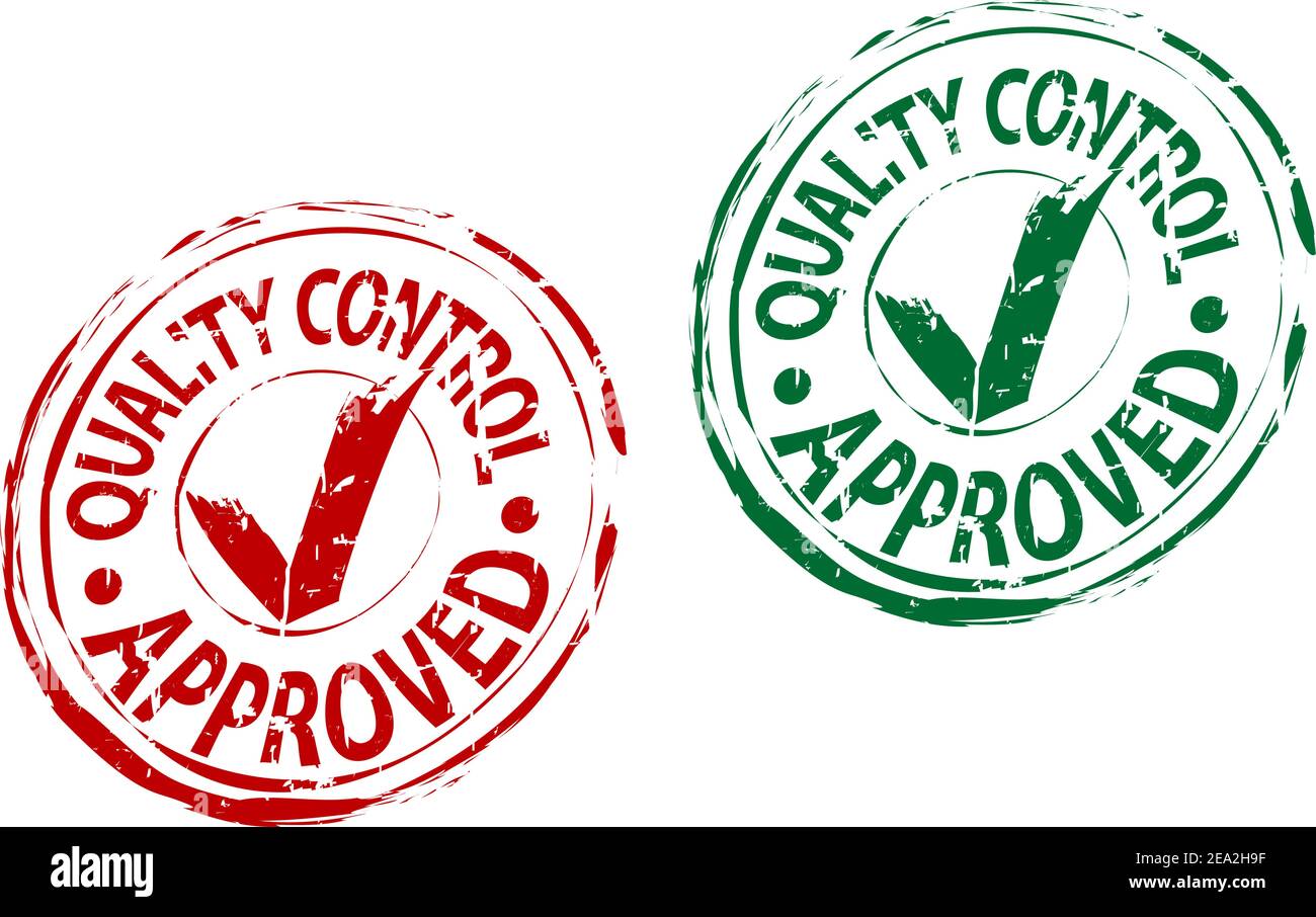 Check approved stamp isolated on white for design Stock Vector Image ...