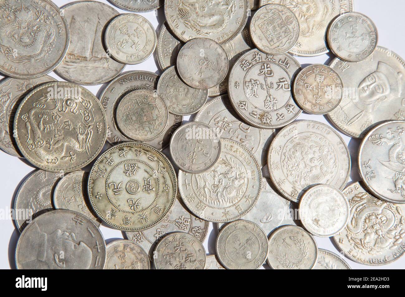 Huge pile of the China coins Stock Photo - Alamy