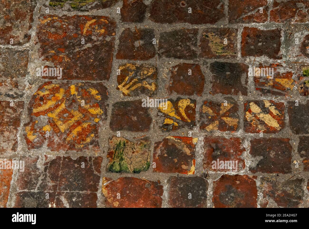 Medieval ceramic floor tiles in hi-res stock photography and images - Alamy