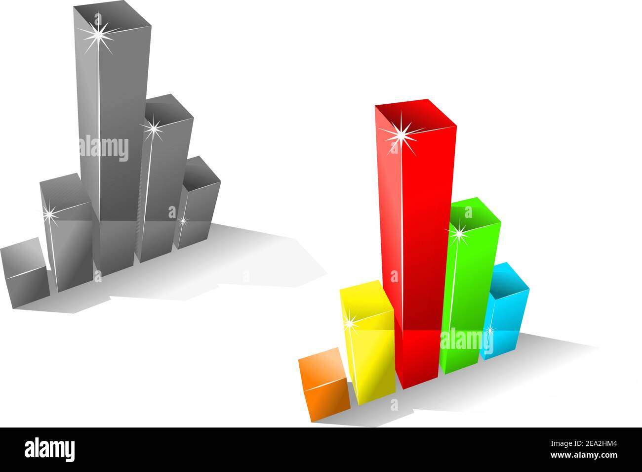 Growth graph for design and business concept Stock Vector Image & Art ...