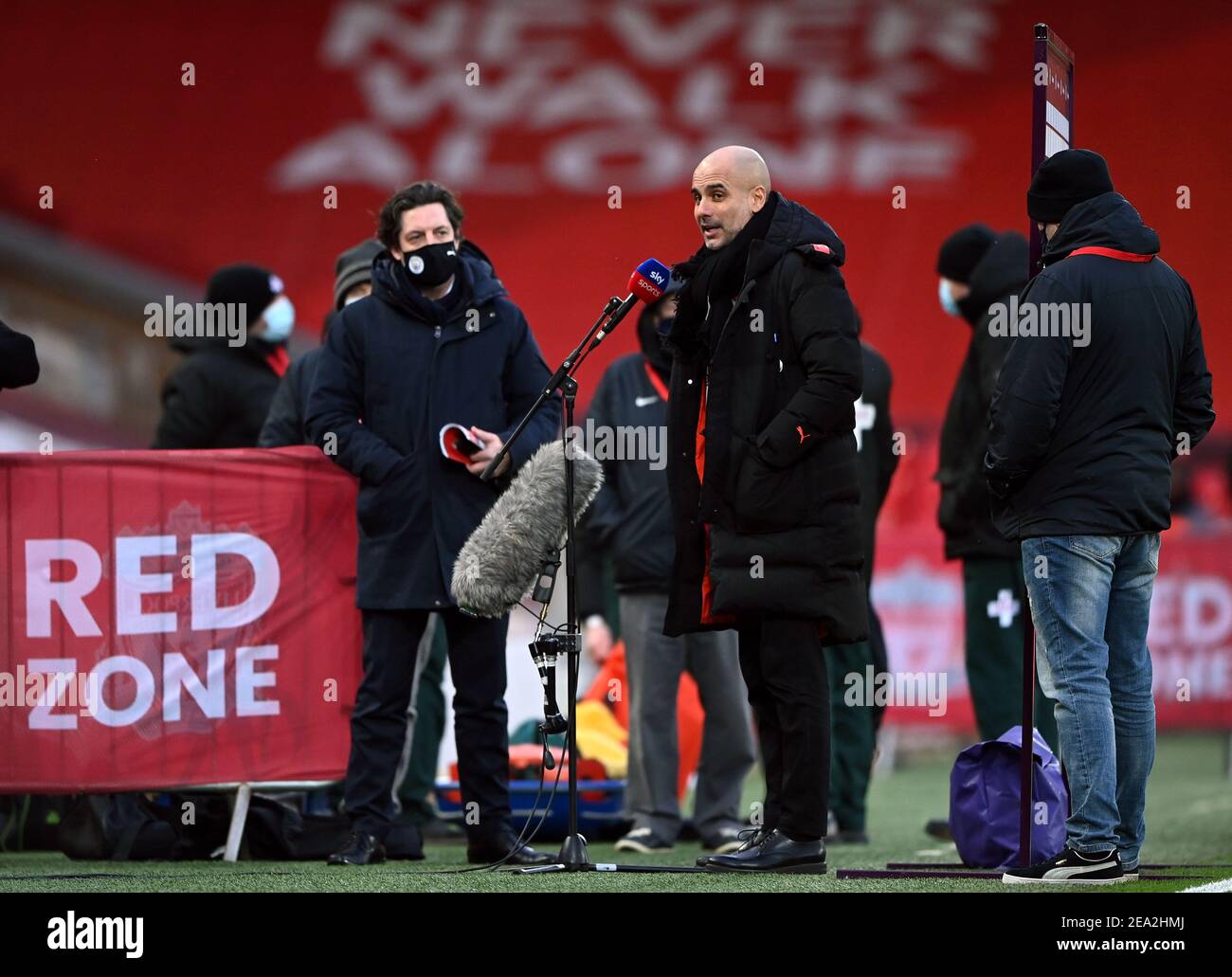 Soccer red zone hi-res stock photography and images - Alamy