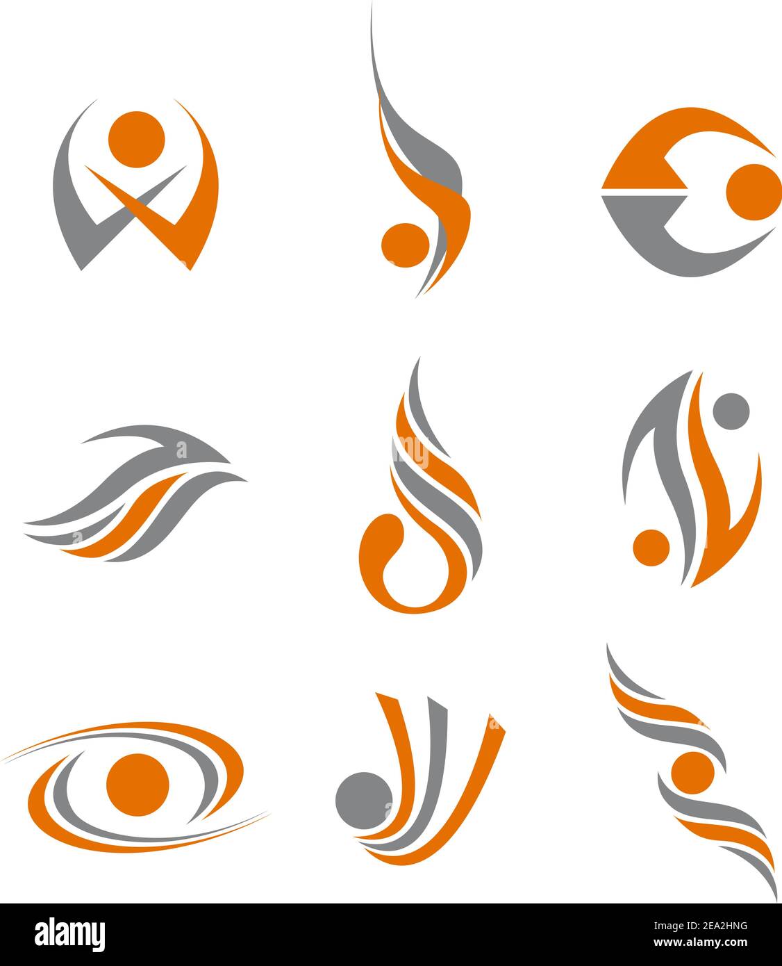 Set of different abstract symbols for design Stock Vector Image & Art ...