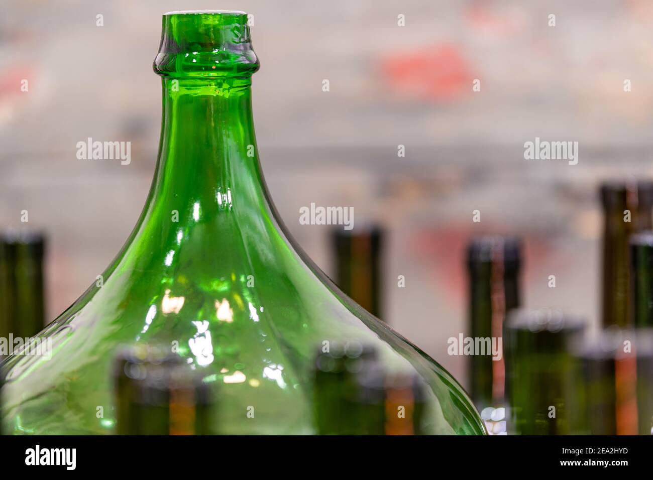 Vintage glass bottles wooden hi-res stock photography and images - Alamy
