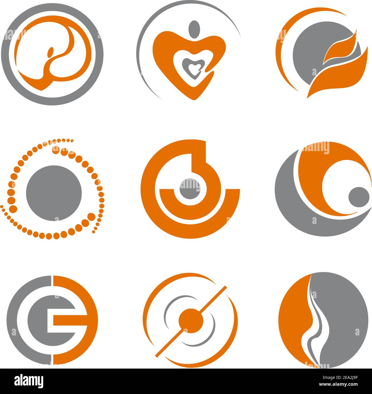 Set of different abstract symbols for design Stock Vector Image & Art ...
