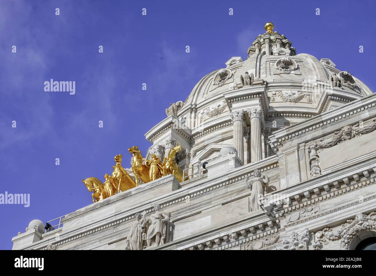 Minnesota State Capitol Stock Photo - Alamy