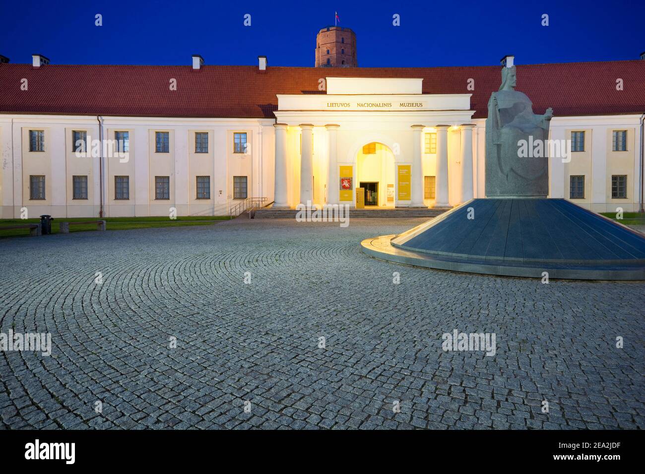 Building of National Museum of Lithuania in the Old Town of Vilnius ...