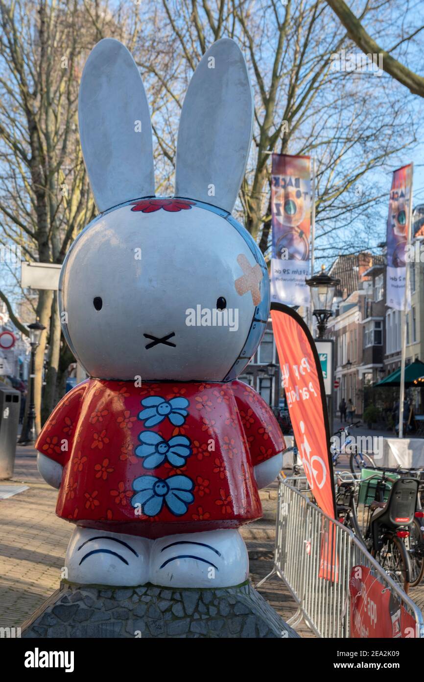 Dick Bruna Miffy Figure At Utrecht The Netherlands 27-12-2019 Stock ...