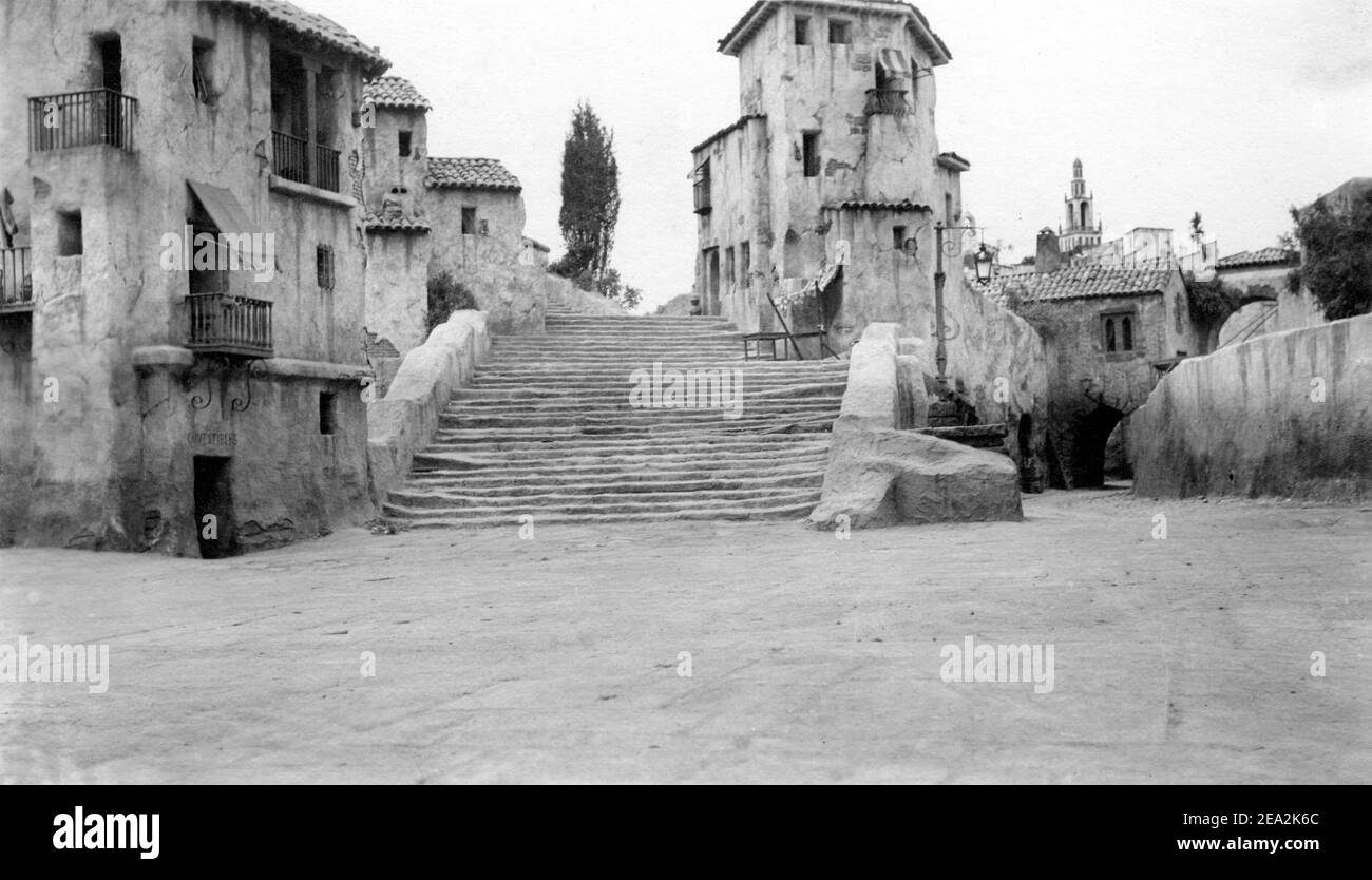 Outdoor Sets of Seville at the Pickford - Fairbanks Studios for MARY ...