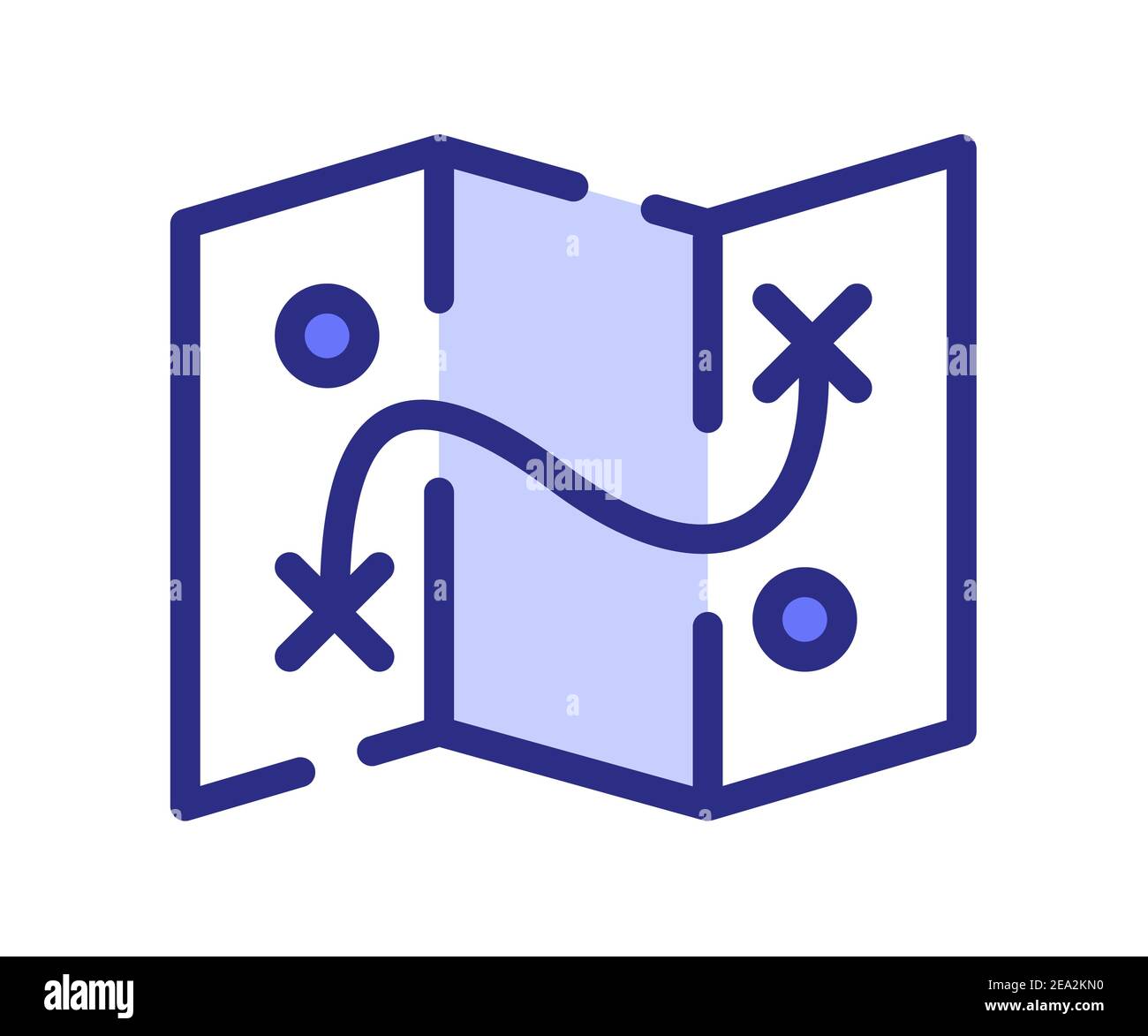 plan time line route single isolated icon with dashed line or dash lines style vector design ...